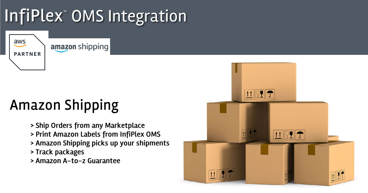 InfiPlex | Amazon Shipping integration with InfiPlex Inventory and Order Management System