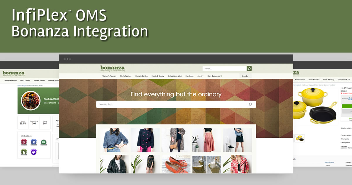 InfiPlex | InfiPlex OMS is now integrated with Bonanza.com InfiPlex | InfiPlex OMS is now integrated with Bonanza.com